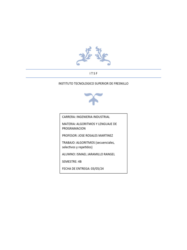 Algoritmos (Secuenciales, Selectivos y Repetidos) | PDF | Algoritmos | Programación de computadoras