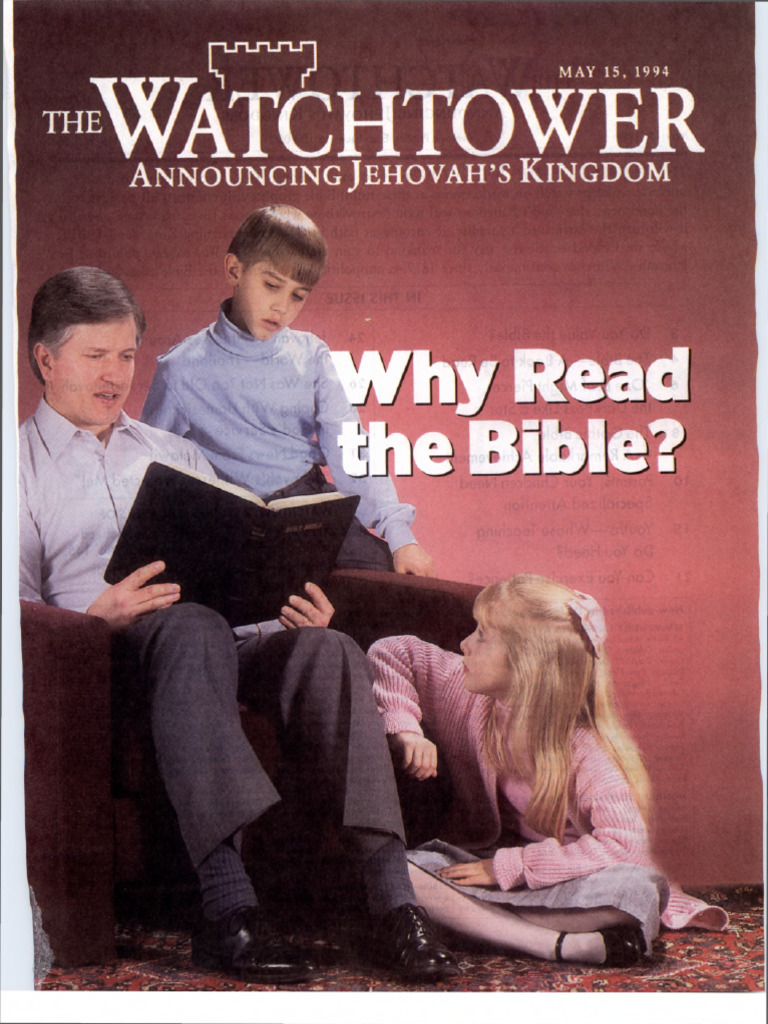 Watchtower 15 May 1994 | PDF | Bible