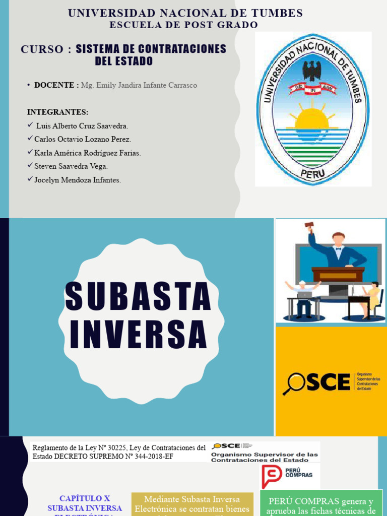 Subasta Inversa | PDF | Subasta