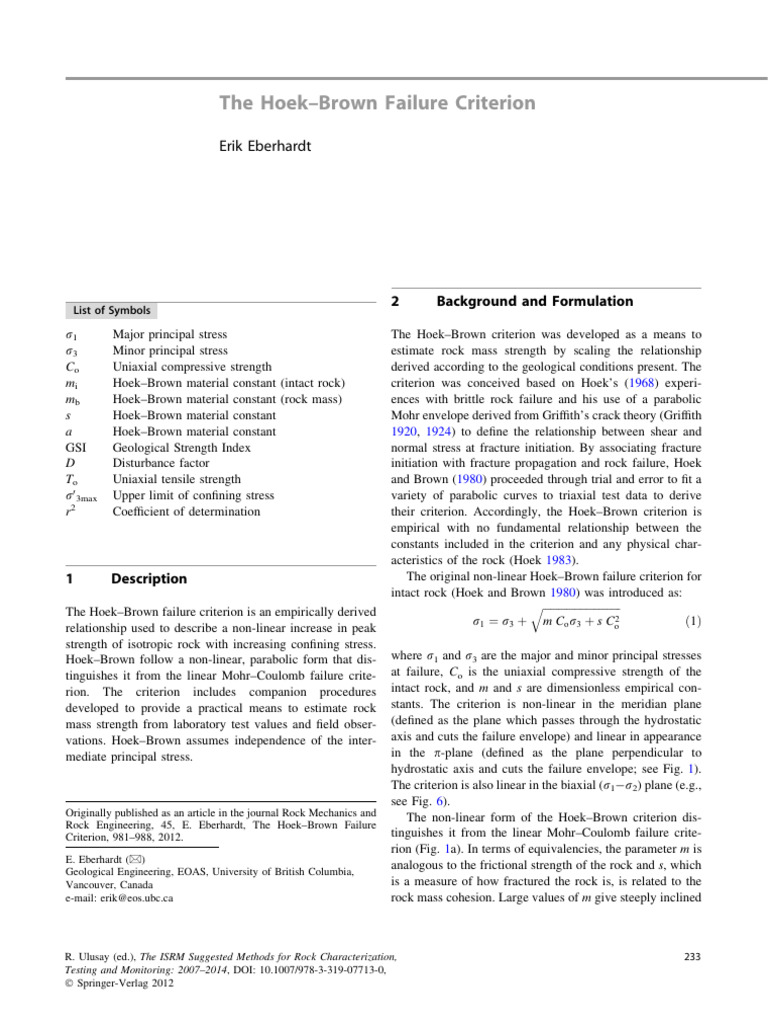 Kriteria Keruntuhan Mohr Coloumb | PDF | Fracture | Strength Of Materials
