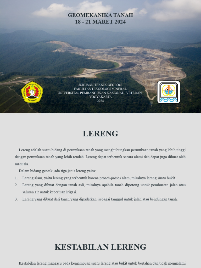 6 - PPT Pertemuan Geomekanika Tanah | PDF