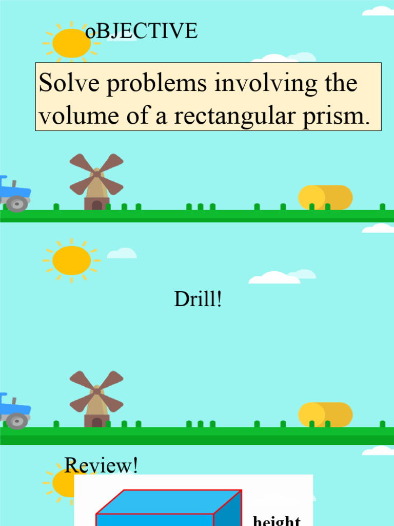 Solving Volume Problems in Prisms | PDF