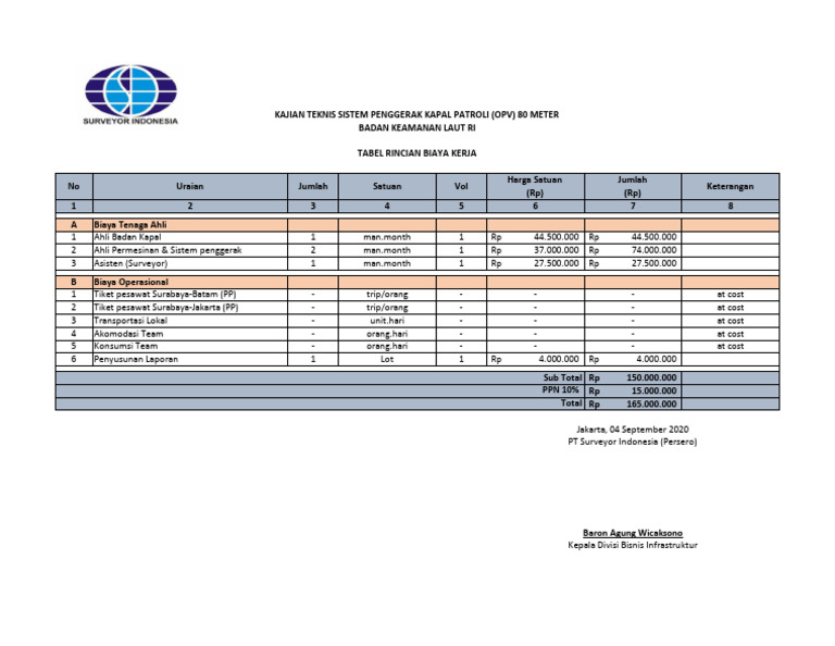 Kajian Teknis Sistem Penggerak Kapal Patroli-Rev1 | PDF