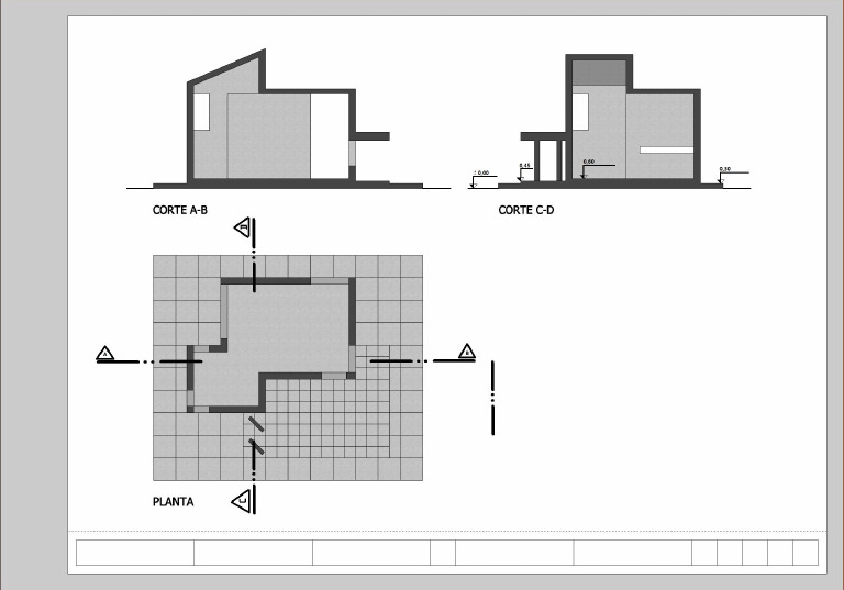 PLANTA Y CORTES | PDF