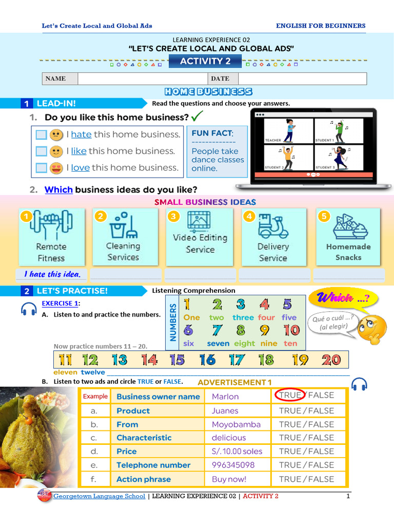GT - PreA1-Learning Experience 02 - Activity 2 | PDF | Crecimiento personal y profesional