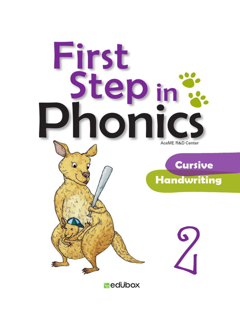 First Step in Phonics 2 - Cursive Handwriting | PDF | Learning To Read ...