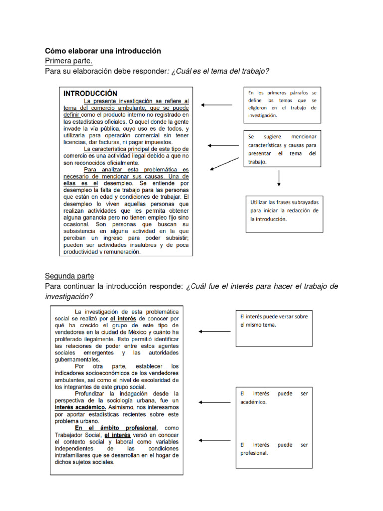 Guía para redactar introducciones efectivas | PDF | Teoría
