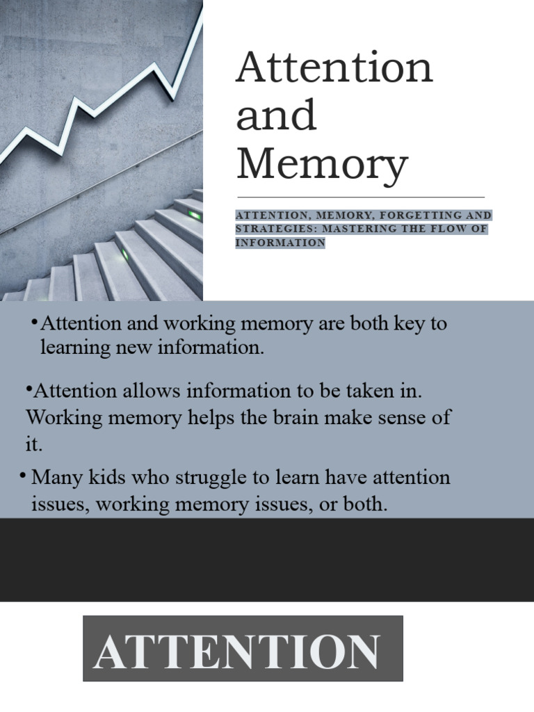 Attend and Memory | PDF | Memory | Attention