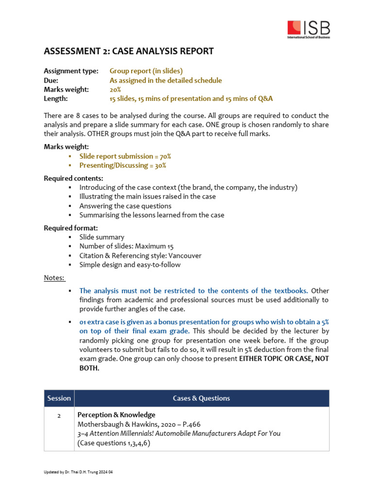 ASSESSMENT 2 (Instructions) 2023-2024 3 | PDF | Brand | Educational Technology