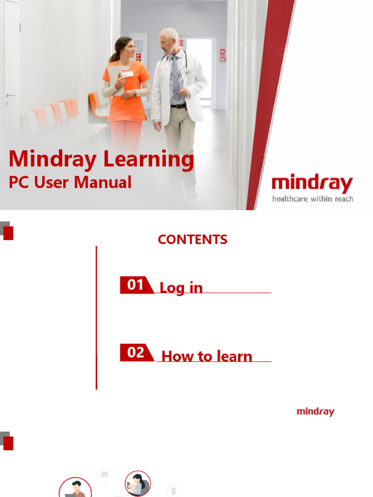 Mindray Learning User Manual | PDF | Password | Login