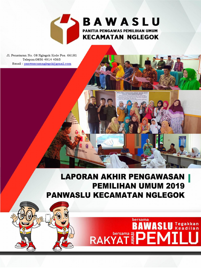 Pengawasan Pemilu 2019 di Nglegok | PDF | Bisnis