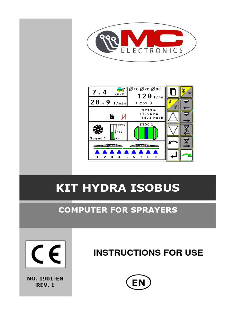 Instructions HYDRA ISOBUS - en | Download Free PDF | Flow Measurement ...