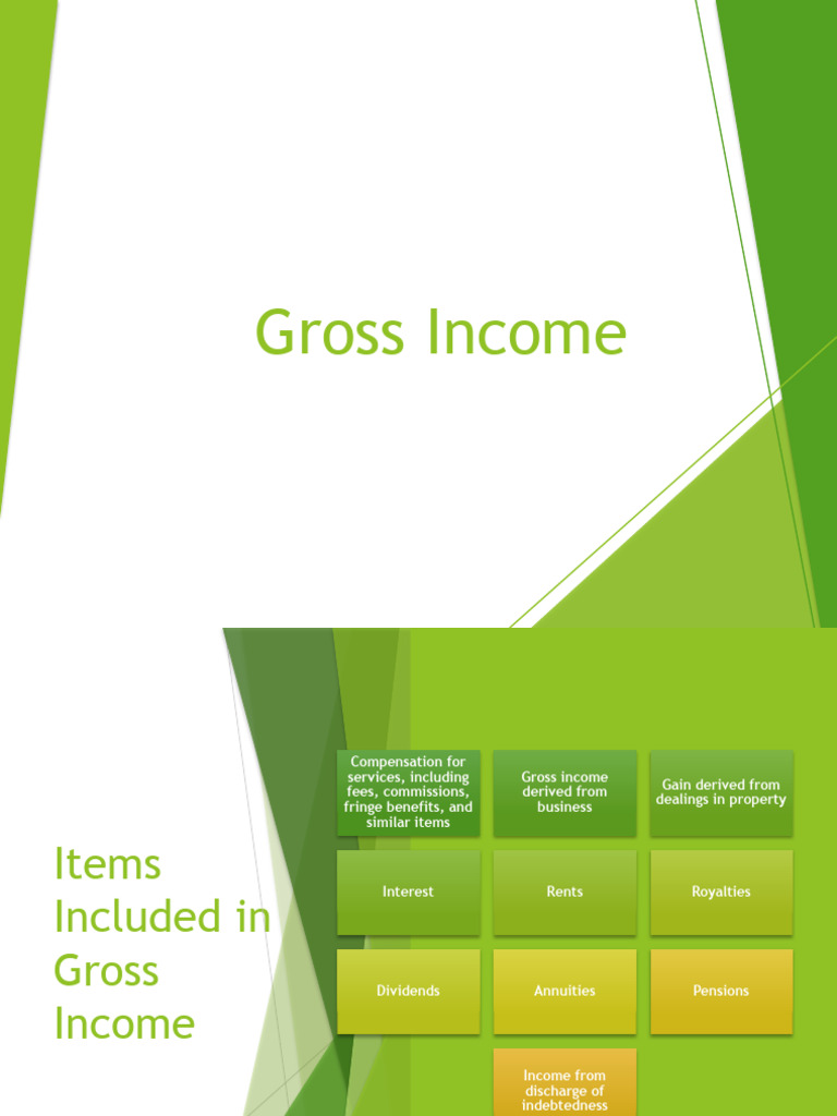 Module 2 Slides - Income and Income Exclusions | PDF | Employee ...