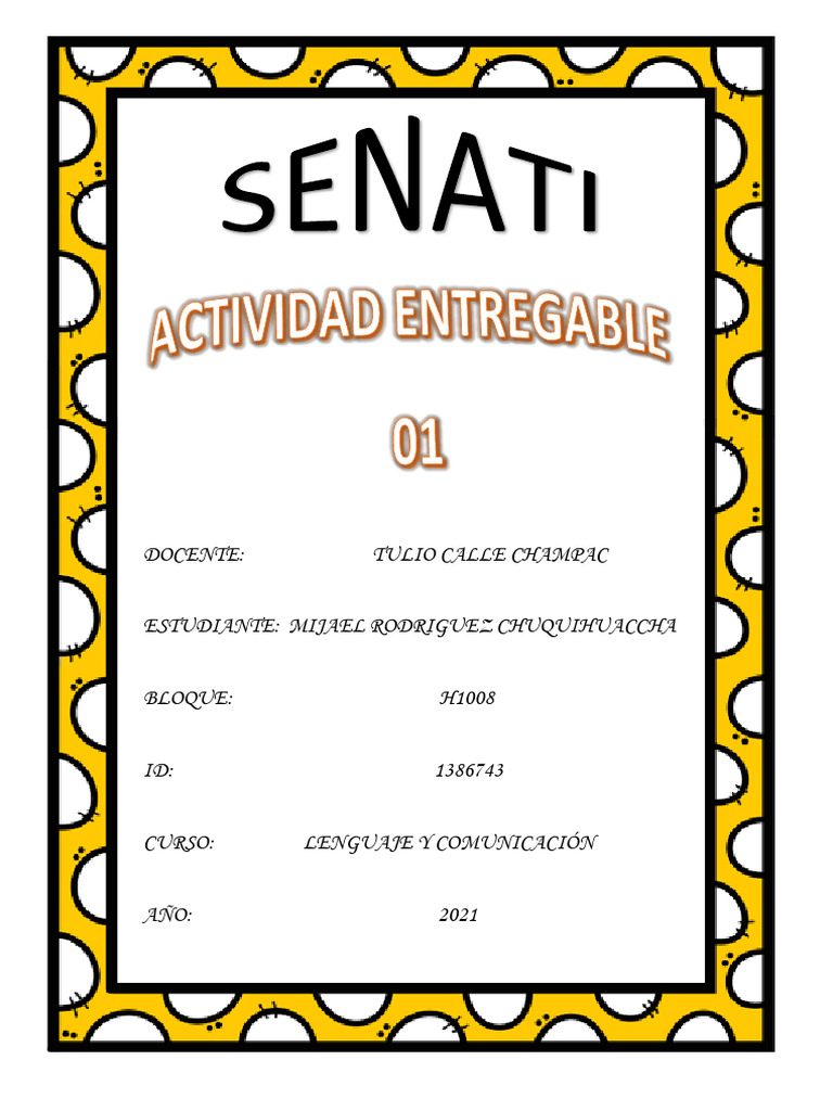 Entregable 01 | PDF