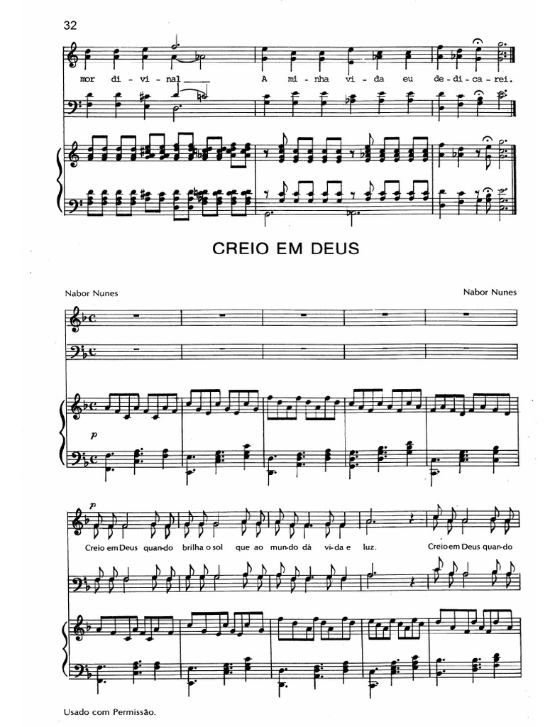 Creio em Deus | PDF