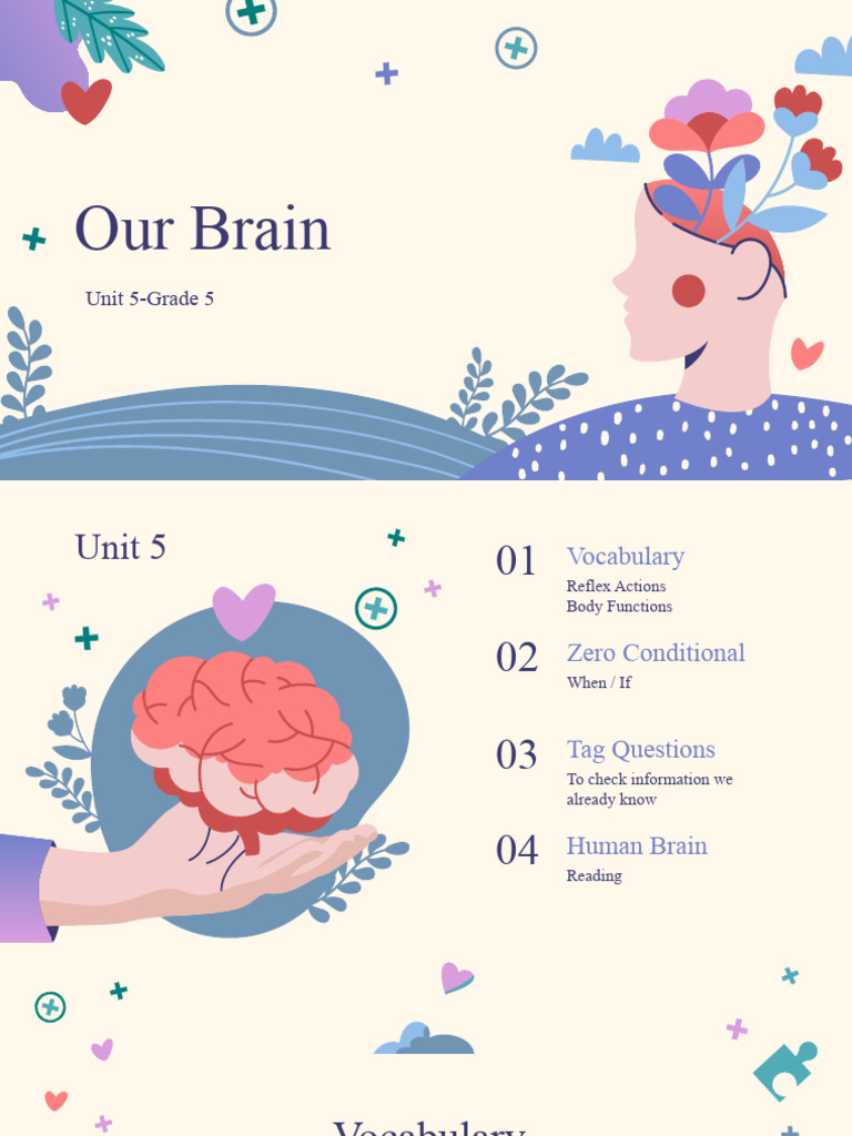 Grade 5 Brain Unit: Vocabulary & Grammar | PDF | Self-Improvement