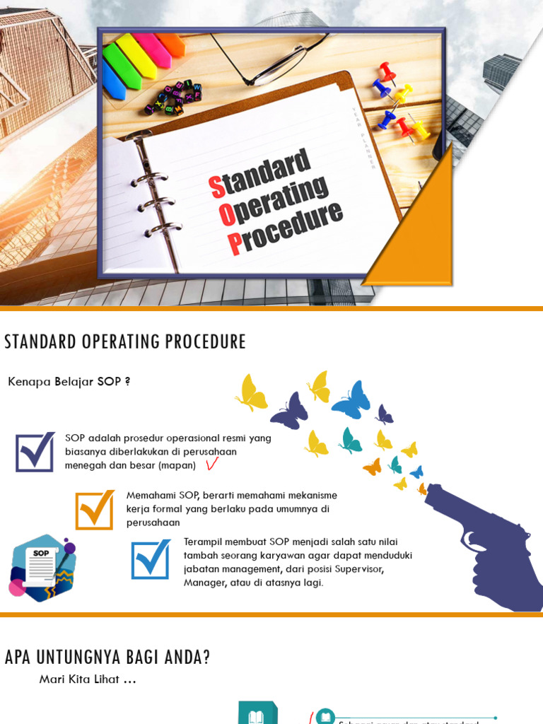 Materi Standart Operation Procedur (SOP) | PDF