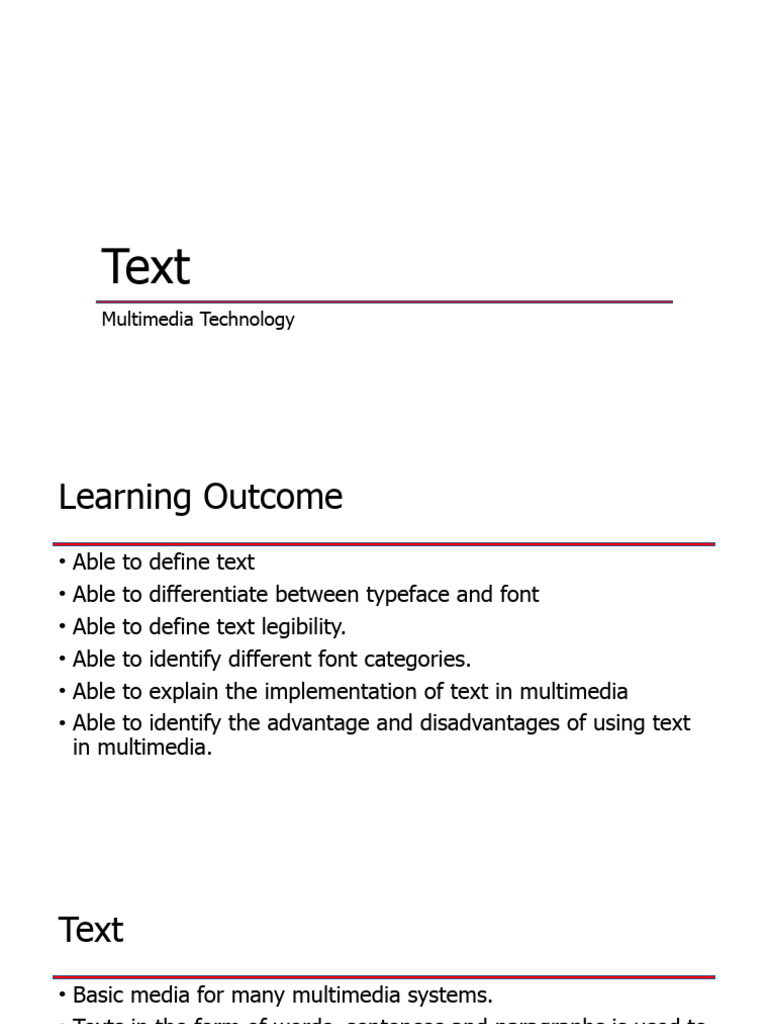 Chapter 4 Text | PDF | Typefaces | Arial