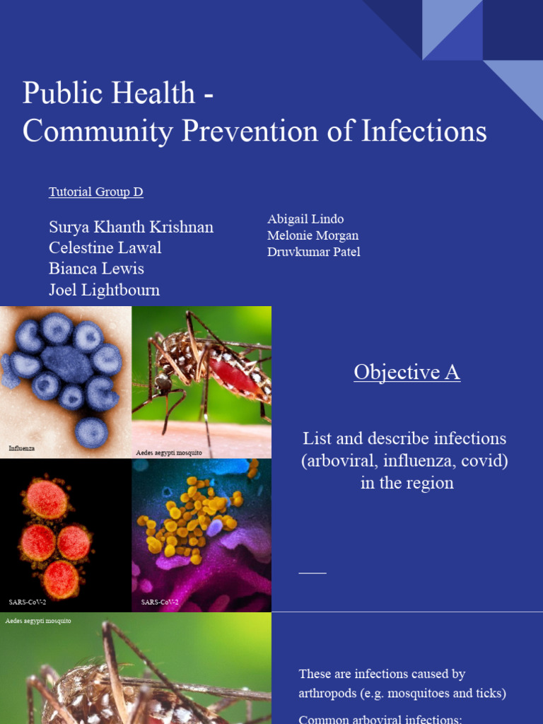 Community Infection Prevention Guide | PDF | Influenza | Influenza Pandemic