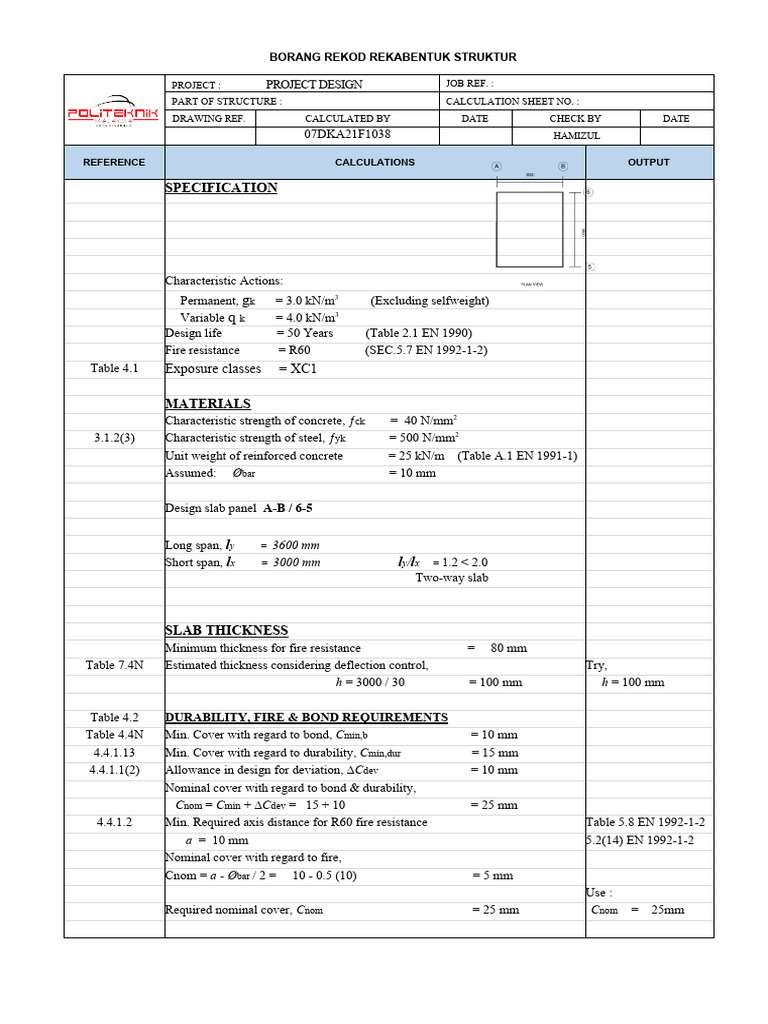 Slab Ab65 | PDF | Building Engineering | Building Technology