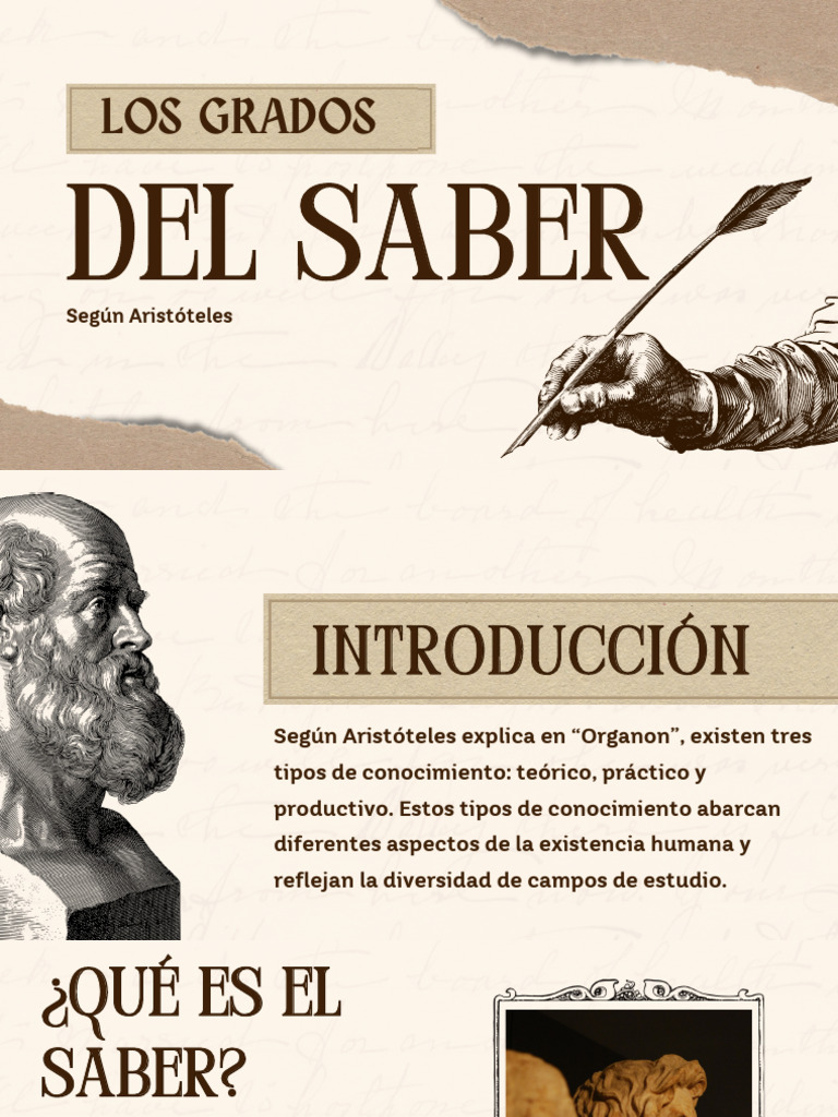 Los Grados Del Saber - Grupo 1 | PDF