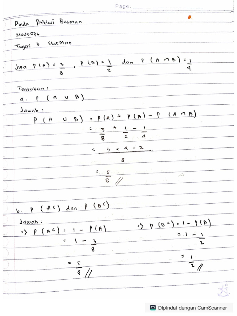 Tugas 3 - Dinda Pertiwi Busman | PDF