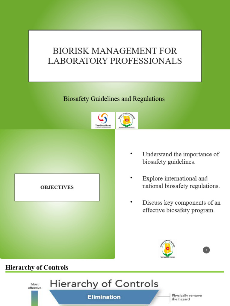 Biosafety Guidelines and Regulations | PDF | Safety