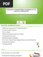 Laboratory Emergency Plan | PDF | Emergency Management | Emergency