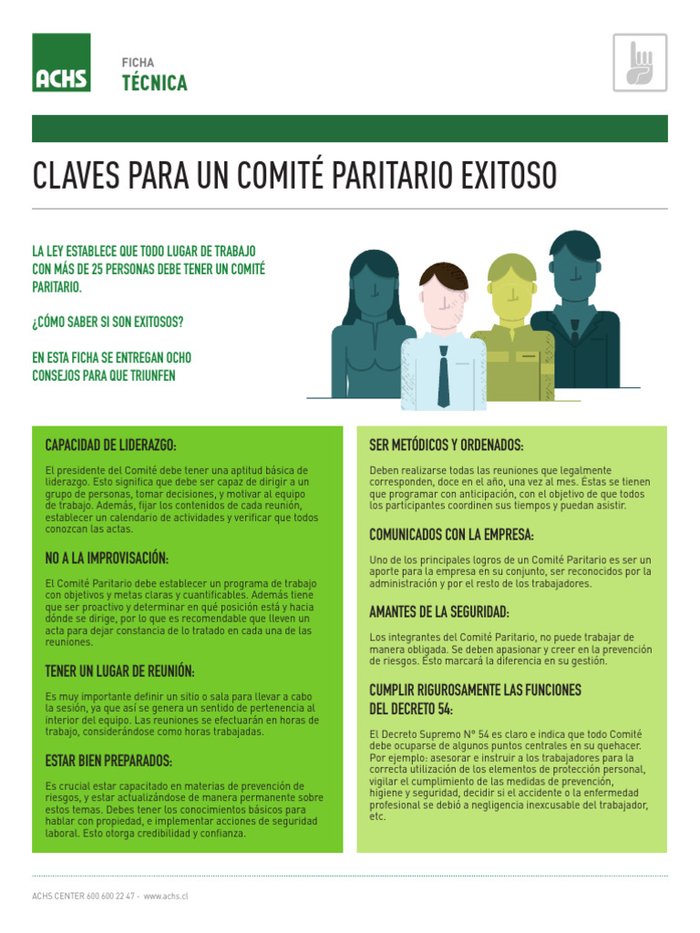 Claves para Un Comitã© Paritario Exitoso | Descargar gratis PDF | Valores | Business
