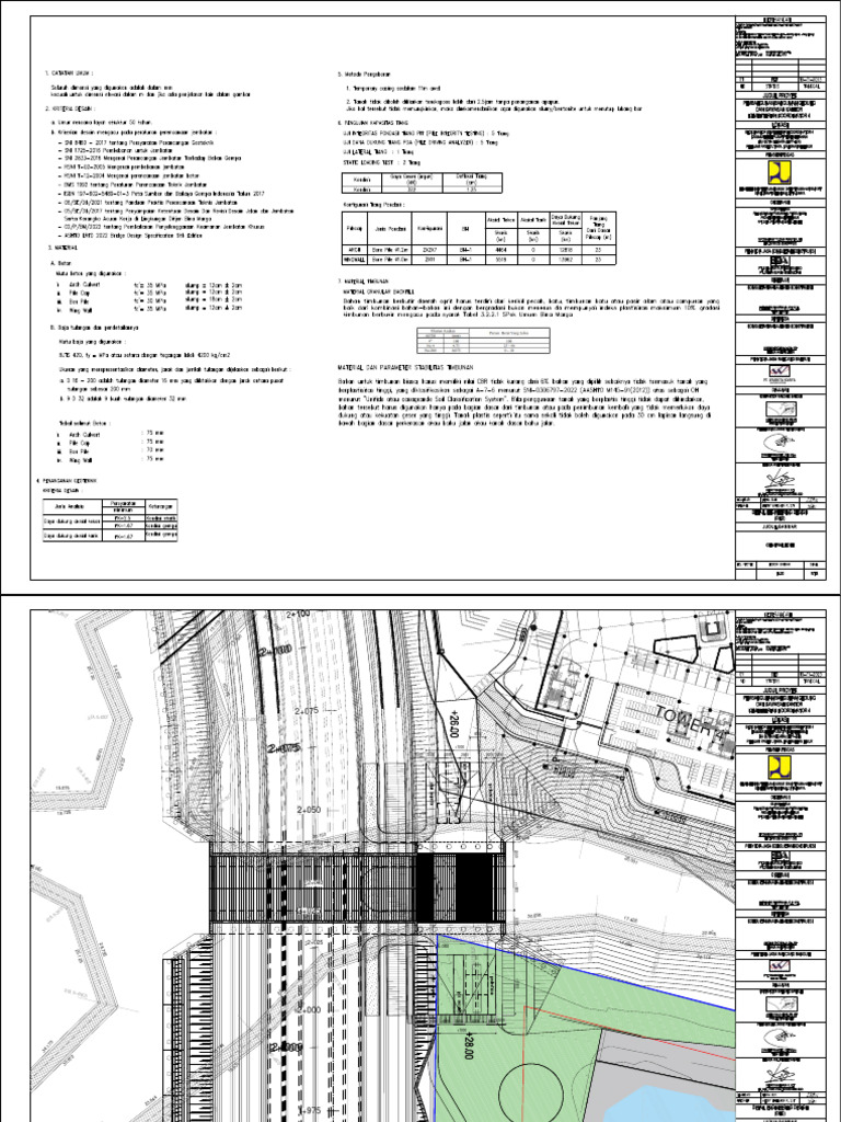 Detail Struktur Arch Culvert Kemenko (2024.03.21) | PDF