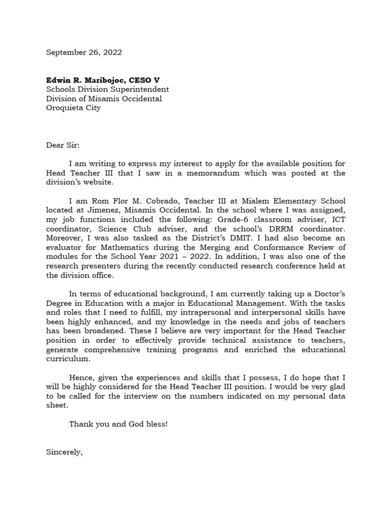 NLC Letter of Intent | PDF