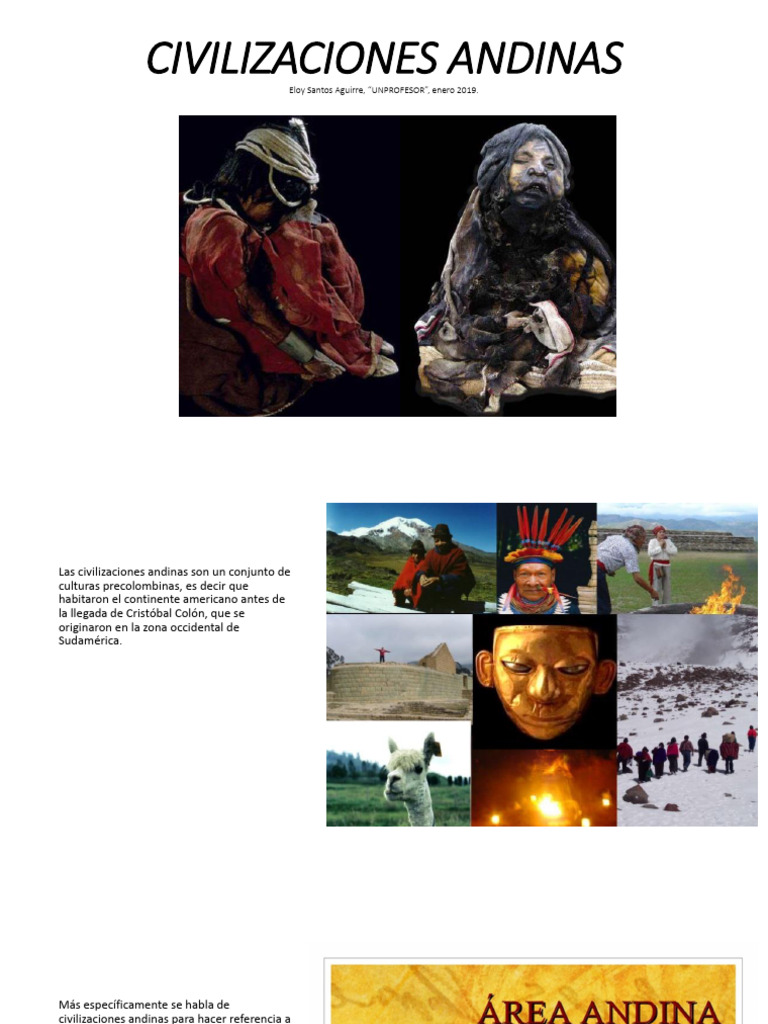 Culturas Andinas | PDF | Andes | Imperio Inca