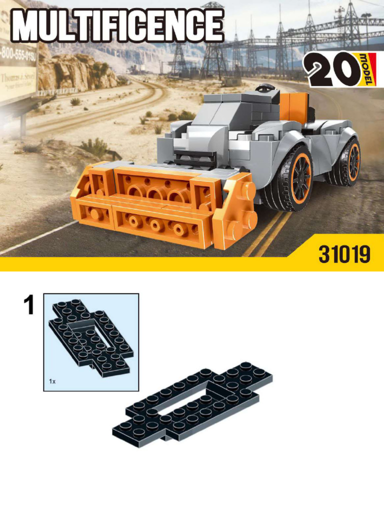 Lego Instruction Compressed | PDF