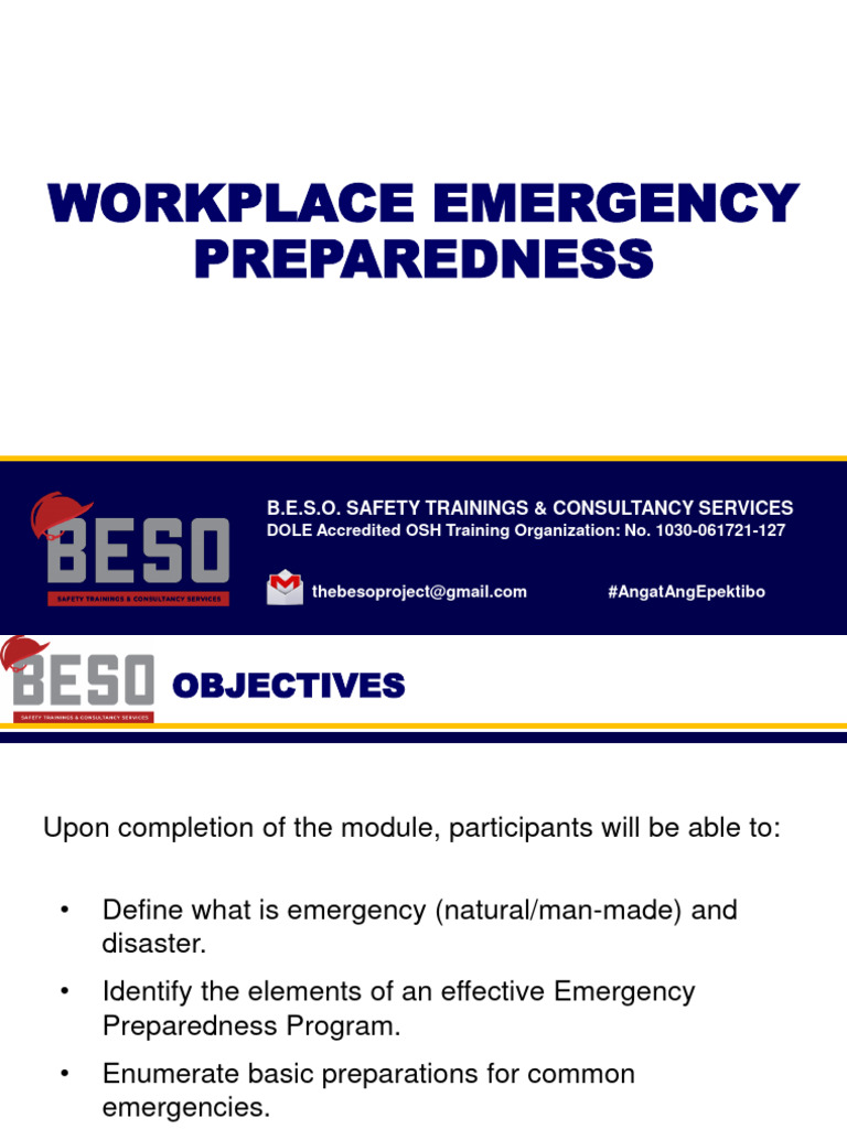 Workplace Emergency Preparedness Guide | PDF | Emergency Management ...