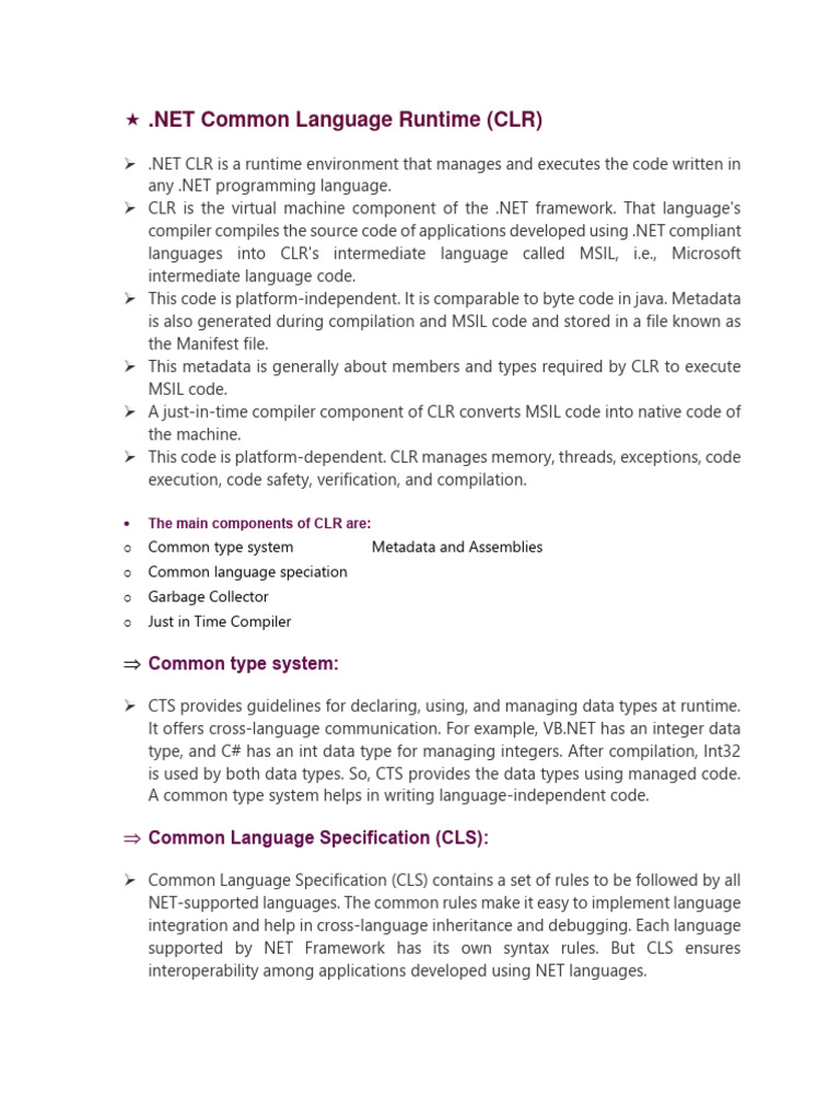 Unit 1 C# | PDF | Language Integrated Query | Ajax (Programming)