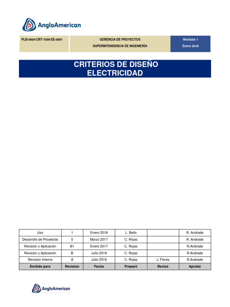 PLB 0000 CRT 1000 Ee 0001 - 1 | PDF | Corriente eléctrica | Cantidades ...