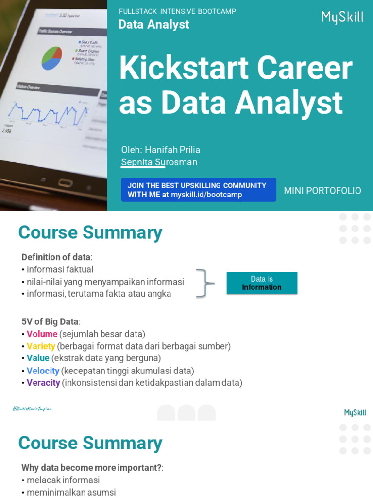 Kickstart Career As Data Analyst | PDF