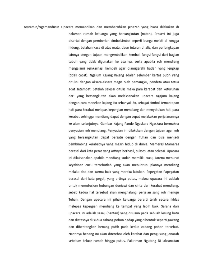 Ngaben Bagian 2 | PDF