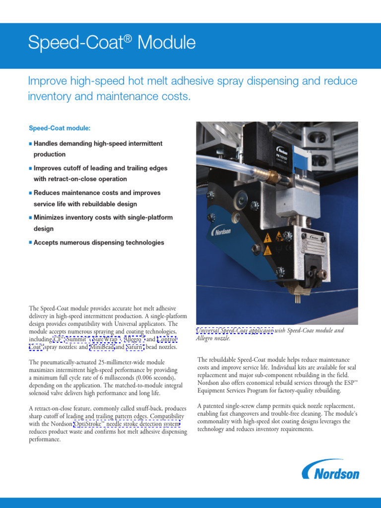Universal-Speed-Coat-Module | PDF