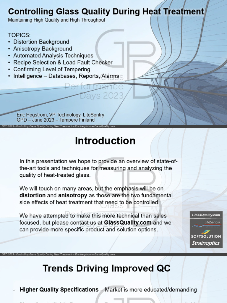 Controlling Glass Quality During Heat Treatment | PDF | Anisotropy ...
