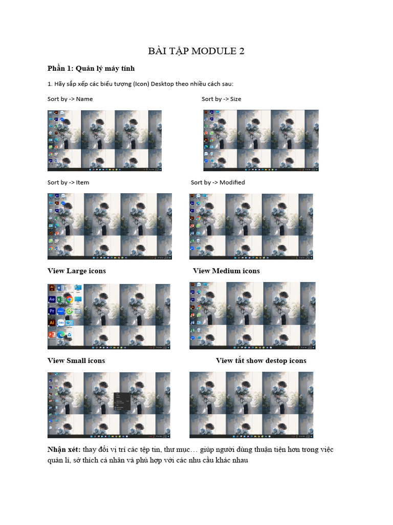 BÀI TẬP MODULE 2 | PDF