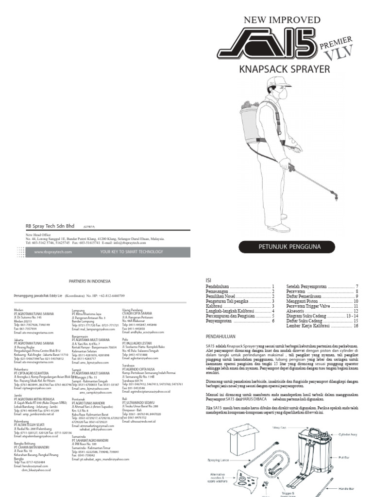 Sa15 Indo Manual | PDF