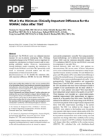 KOOS Scoring Instructions | PDF | Microsoft Excel | Spreadsheet
