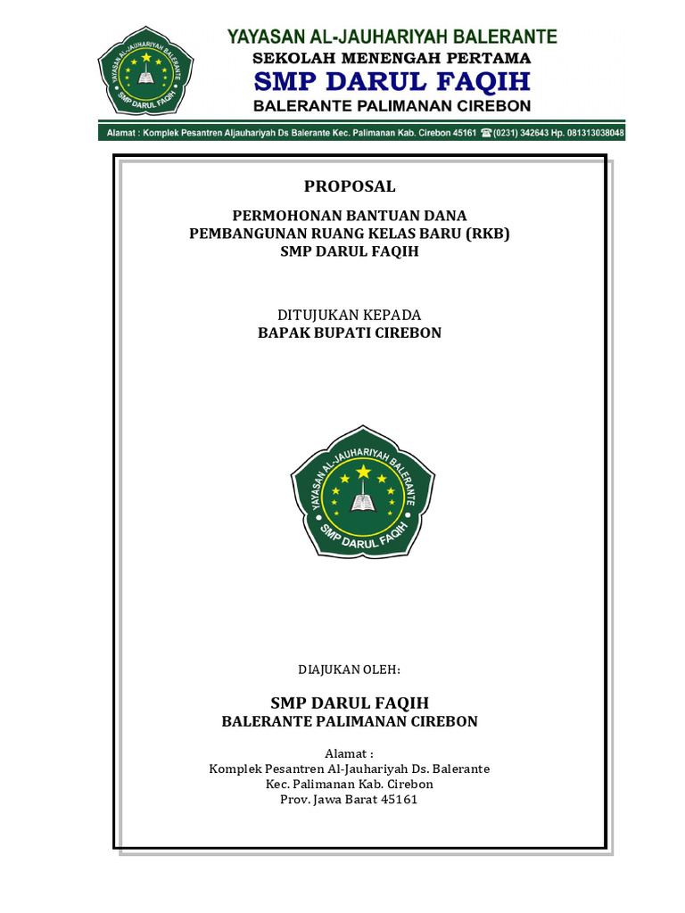 PROPOSAL SMP 2022 | PDF