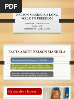 Long Walk to Freedom | PDF | Nelson Mandela | Apartheid