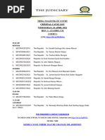 Makadara Law Courts Cause List Today | PDF