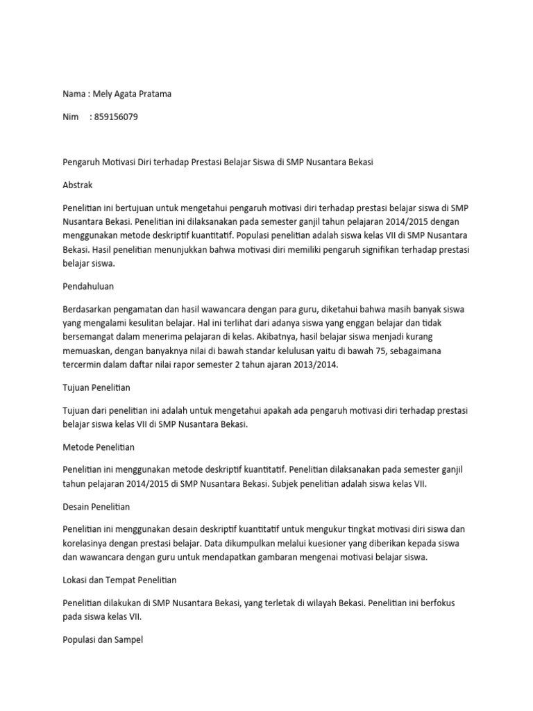 Tugas 2 Penulisan Karya Ilmiah | PDF | Karier & Perkembangan