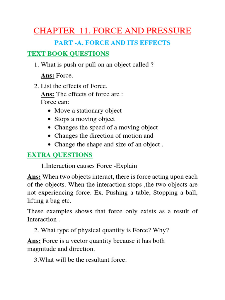 Science Full | PDF | Force | Friction