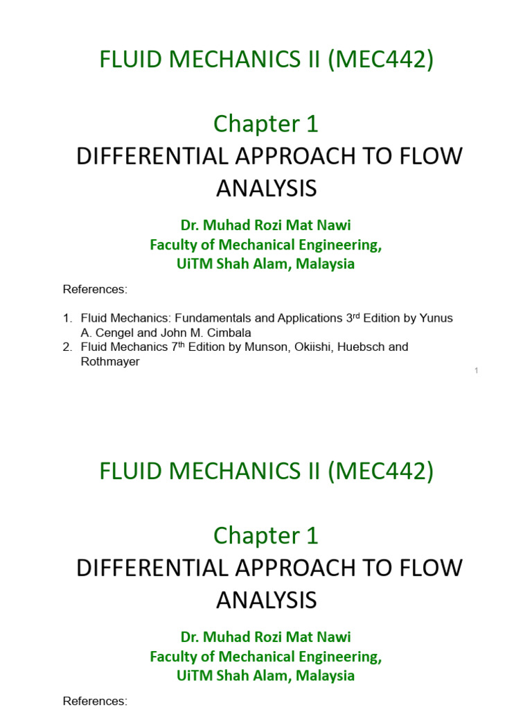 Advanced Fluid Mechanics Guide | PDF | Fluid Dynamics | Classical Mechanics