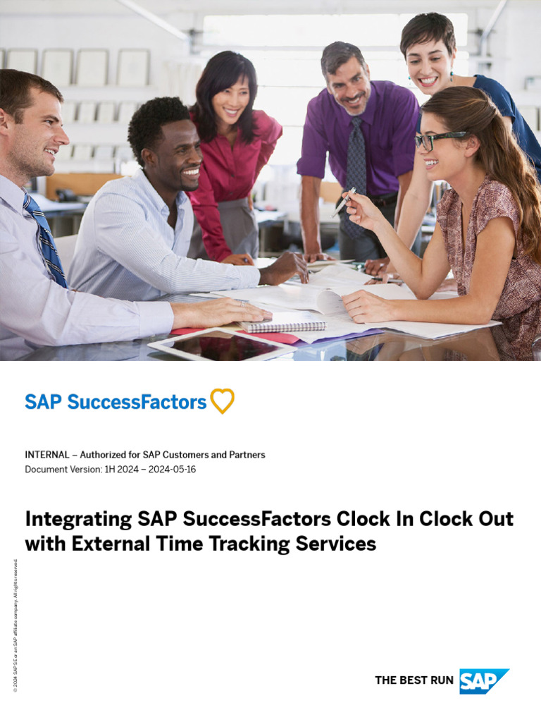 Integrating SAP SuccessFactors Clock in Clock Out With External Time ...
